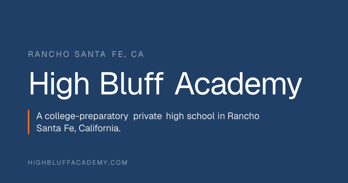 High Bluff Academy